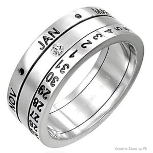 Calendar ring - Design Miss