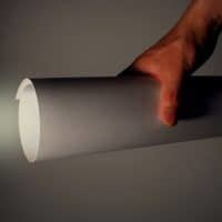 Paper LED torch light - Design Miss